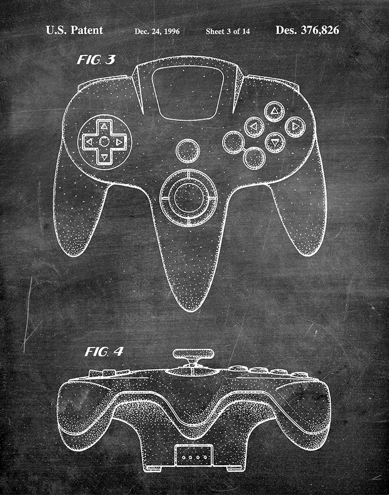 Nintendo Controller Art