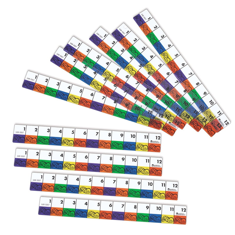 Learning Resources Inchworm Rulers, Set of 10 - Walmart.com