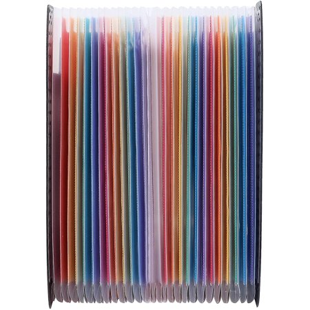 Document Folder 24 Pockets Expand File Folder Large Space Compartment ...