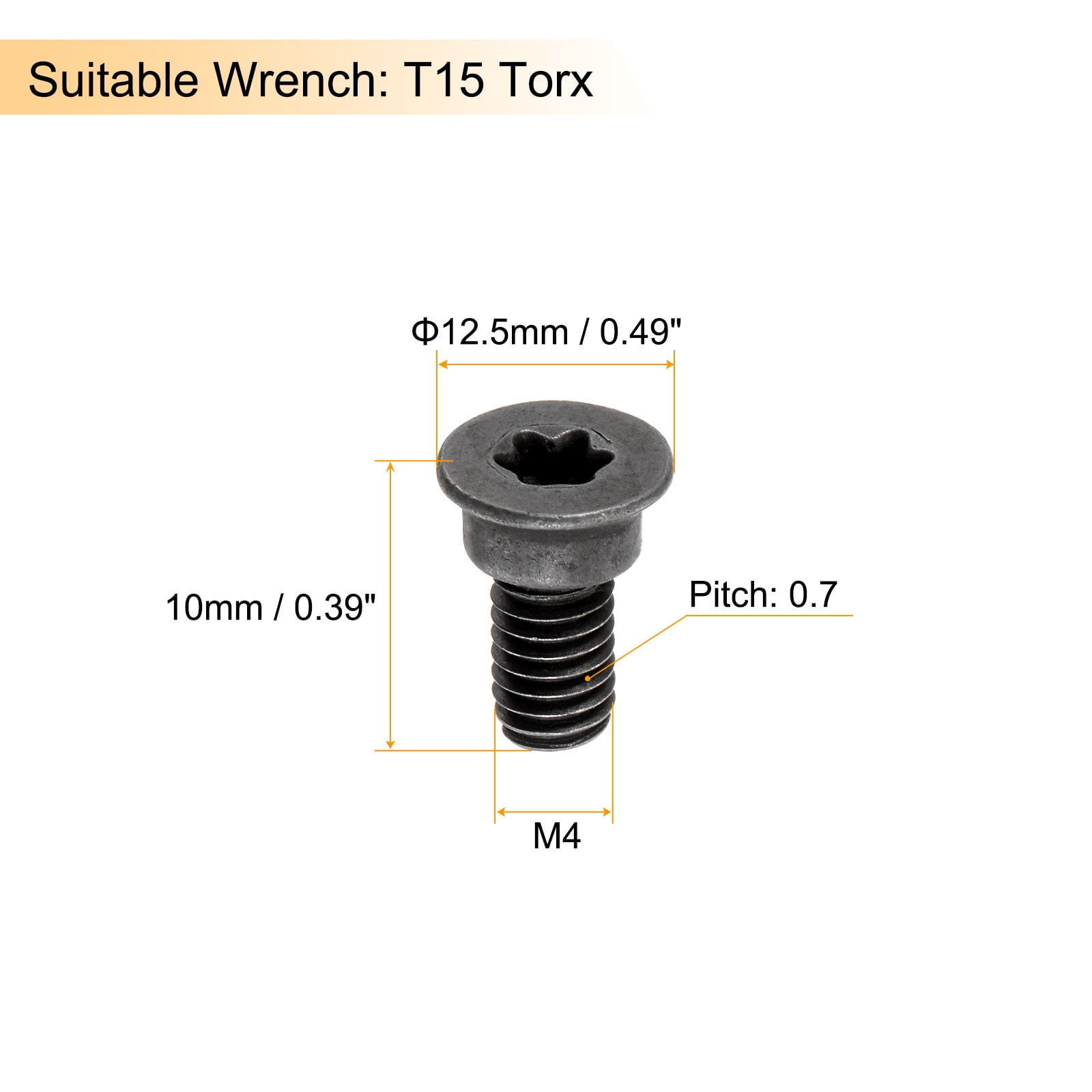 T15 Torx Screws