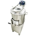 Techtongda 7GAL Commercial Electric Automatic Potato Peeler Stainless ...