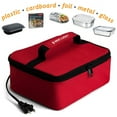 Hot Logic Mini Personal Portable Oven - Red - Walmart.com