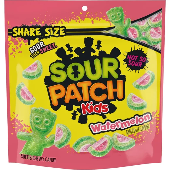 Sour Patch Kids Strawberry Soft Sweet And Sour Gummy Candy, Chewy, 8 Oz ...