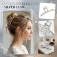 Hair Clips for Women 4.53 Inch Medium Hair Claw Clips for Women Thin ...