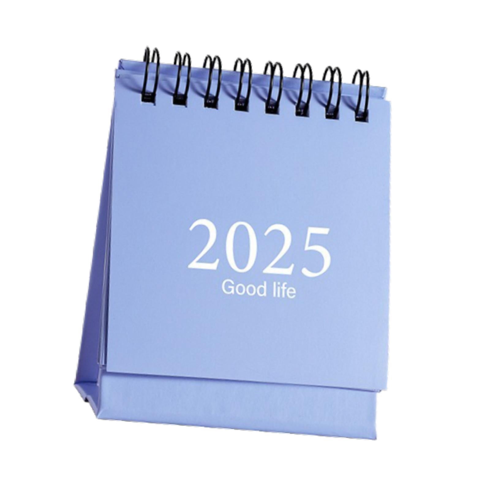 Calendario de escritorio Calendario plegable Agenda Adorno de mesa para ...
