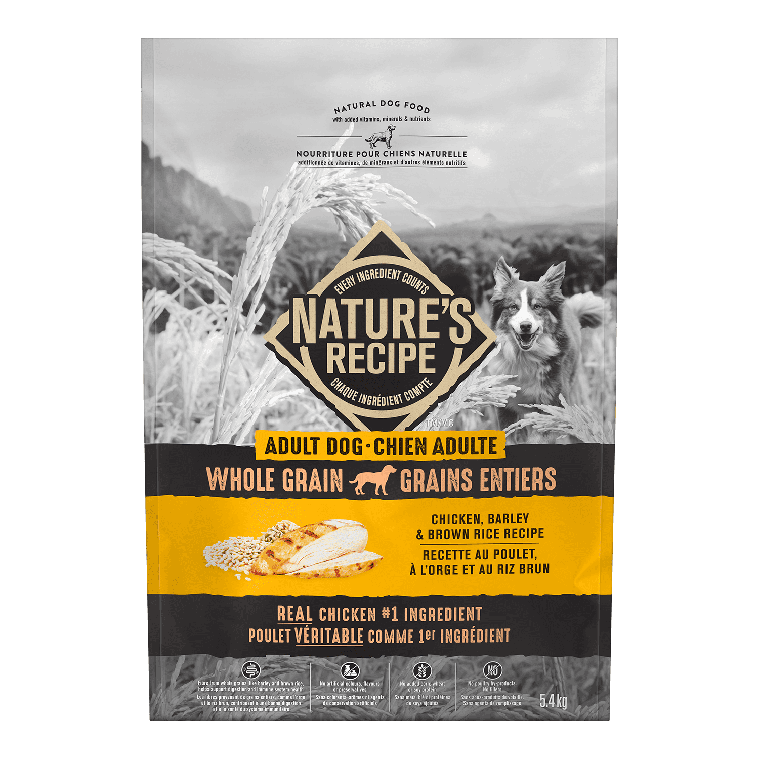 Click here for Natures Recipe Nr Wg Chicken 5.4kg prices