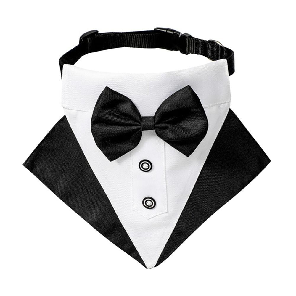 Pets Dog-Cat Tuxedos Collar Scarf - Walmart.com