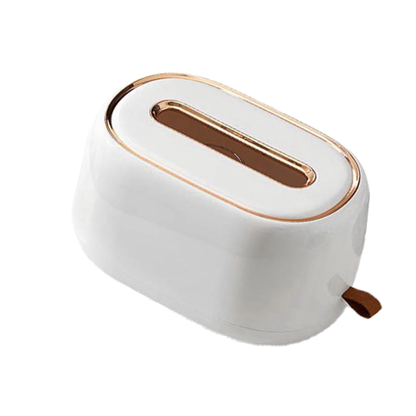 Removable Tissue Storage Boxes for Kitchen Countertop Bathroom White ...