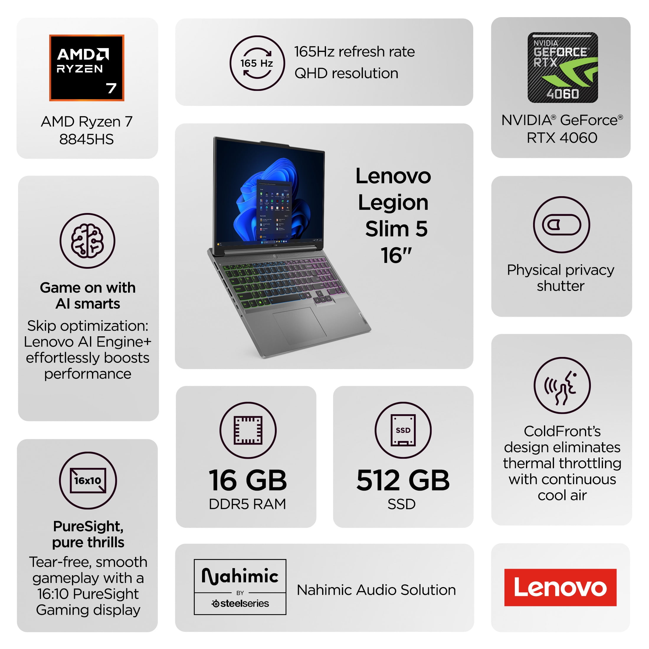 Lenovo Legion Slim 5 16 Lenovo Legion Slim 5 16