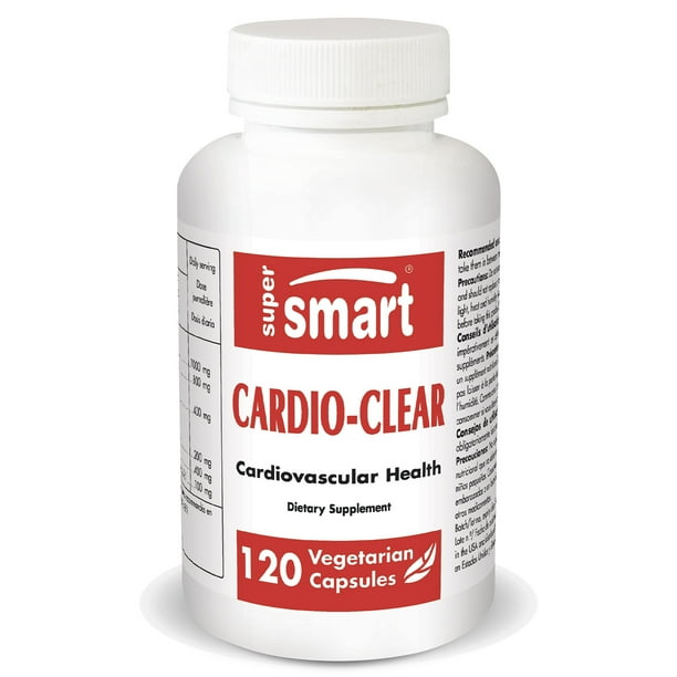 Supersmart - Cardio-Clear - Garlic, EDTA, Malic Acid & Bromelain ...