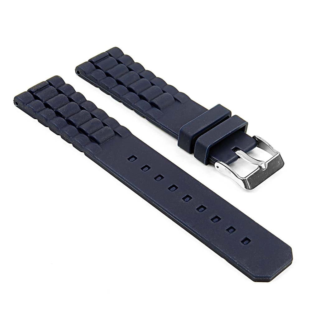 StrapsCo Rubber Oyster Watch Strap - Walmart.com