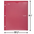 Five Star Customizable Plastic Folder Assorted Colors 4 Pack - Pocket ...