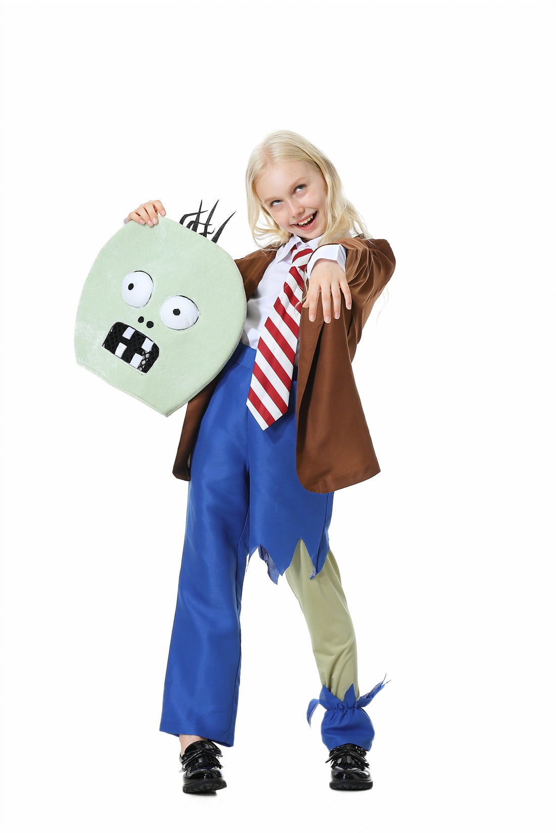 Disfraz de zombi con espuelas para cosplay de Halloween para niños ...