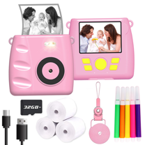 VDVO Smart Camera Phone Toy for Kids 3-8 Years, Purple with 32G SD card ...