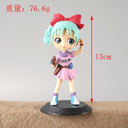 Anime Dragon Ball Heroine Doll Bulma Handmade Beautiful Girl Toy Model ...