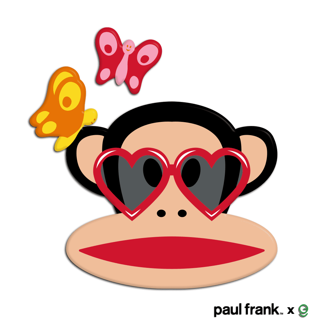 Paul Frank Peel and Stick Wall Decal - EGD X Paul Frank - EGDPF002 ...