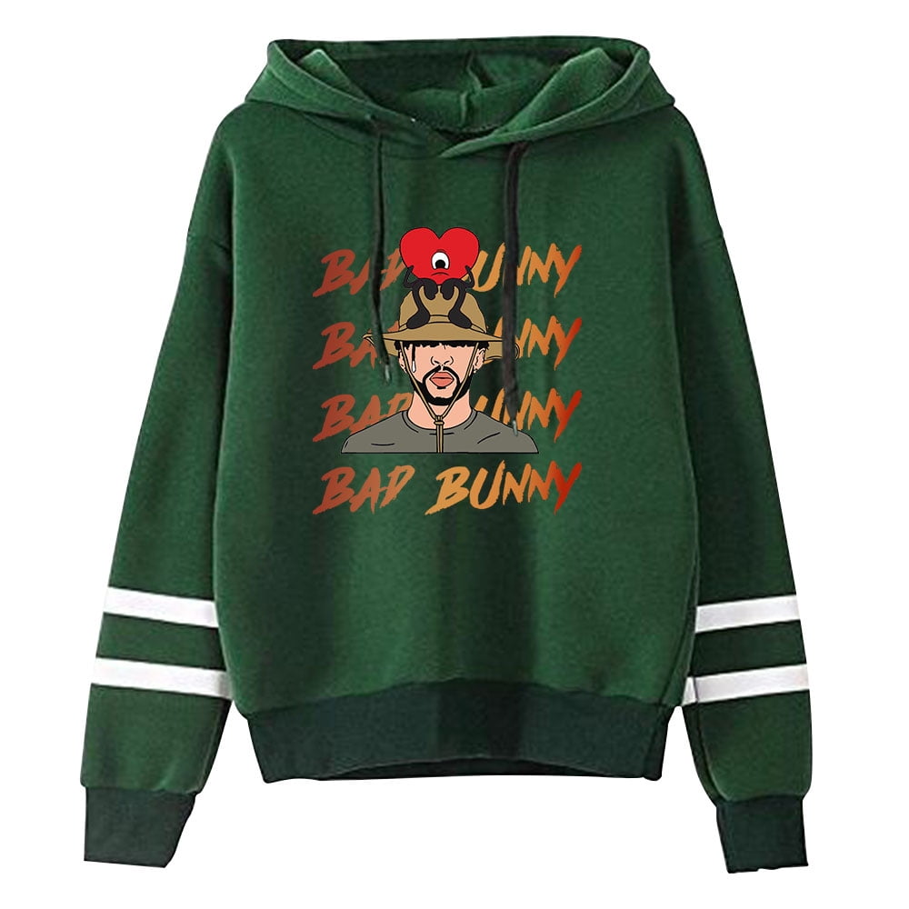 Bad Bunny Un Verano Sin Ti Logo Merch Hoodies Pocketless Parallel Bars ...