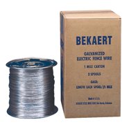 BEKAERT CORPORATION 118244 1/2Mile Electric Fence Wire - Walmart.com