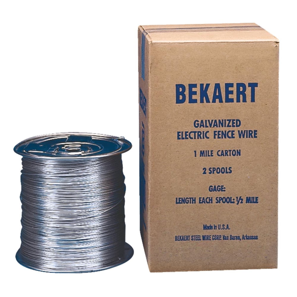 BEKAERT CORPORATION 118306 1/2Mile Electric Fence Wire - Walmart.com ...