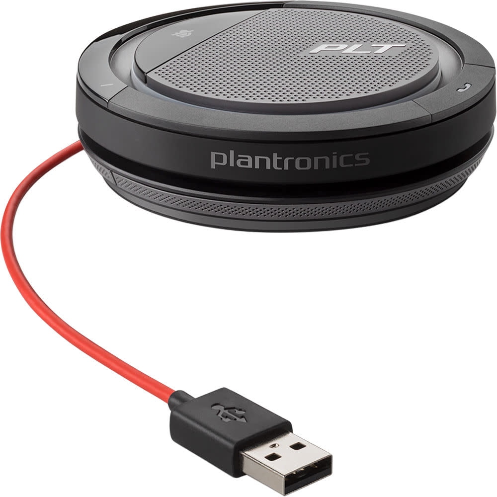 Plantronics Calisto 3200 USB Type-A Speakerphone, Black - Walmart.com