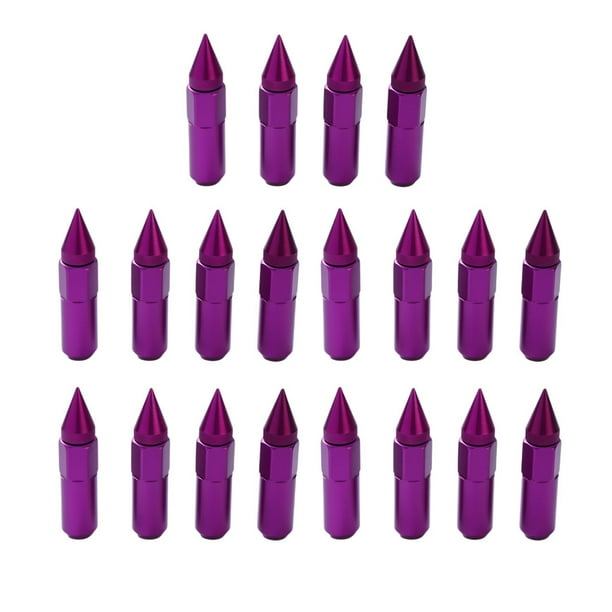 fastboy 20 Pieces Car Wheel Nut Set Aluminium Automobile Truck Auto ...