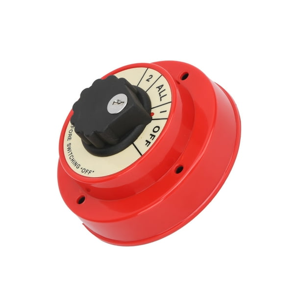 Rdeghly Marine Battery Switch,Boat Battery Selector Switch Plastic ...
