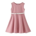 Kids Toddler Baby Girls Spring Summer Print Ruffle Sleeveless Belt ...