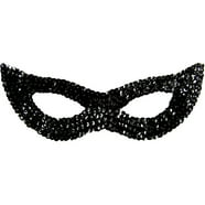 Satin Harlequin Mask Adult Halloween Accessory - Walmart.com