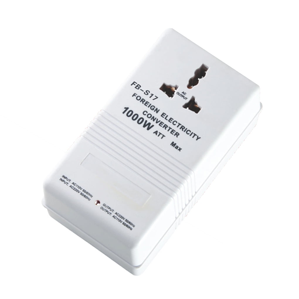 Moyic Convertidor de voltaje de Hotel para oficina en casa, electricidad de viaje, 110V a 220V ...