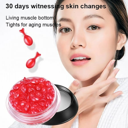 30 Capsules/Bottle Moisturizing Hydrating Serum Anti-aging Hyaluronic ...