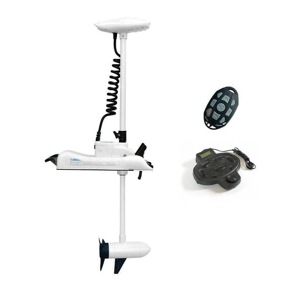 HASWING Cayman B Bow Mount Electric Trolling Motor 55LB 48 Inch, 12V ...