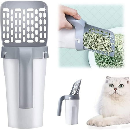 cueiha Cat Litter Sifter Scooper Integrated Detachable Deep Shovel ...