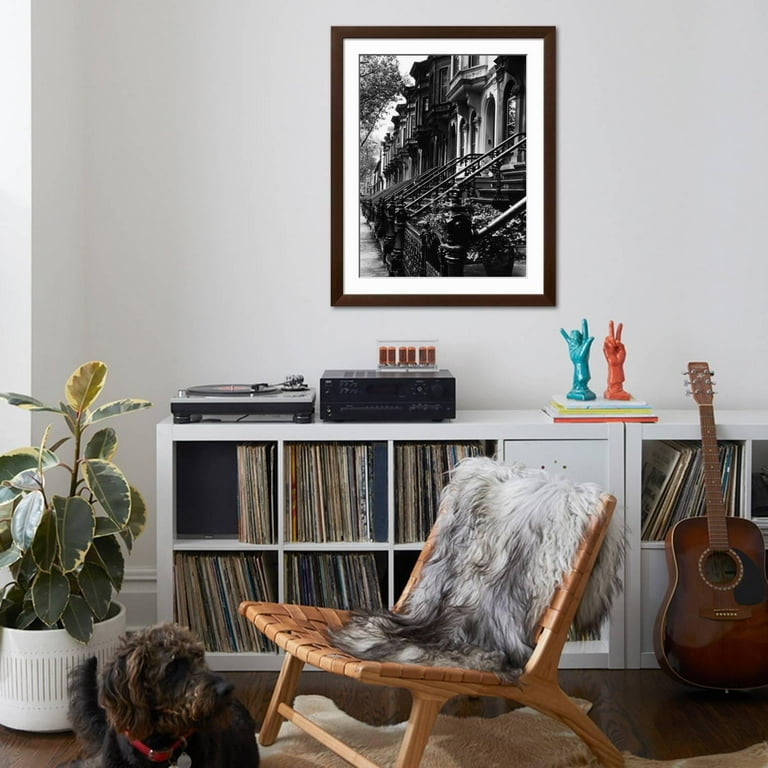 Stoops On 19th Century Brooklyn Row Houses Wall Art