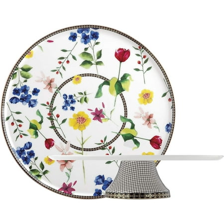 Maxwell and Williams Teas and Cs Contessa 30cm Footed Cake Stand White ...