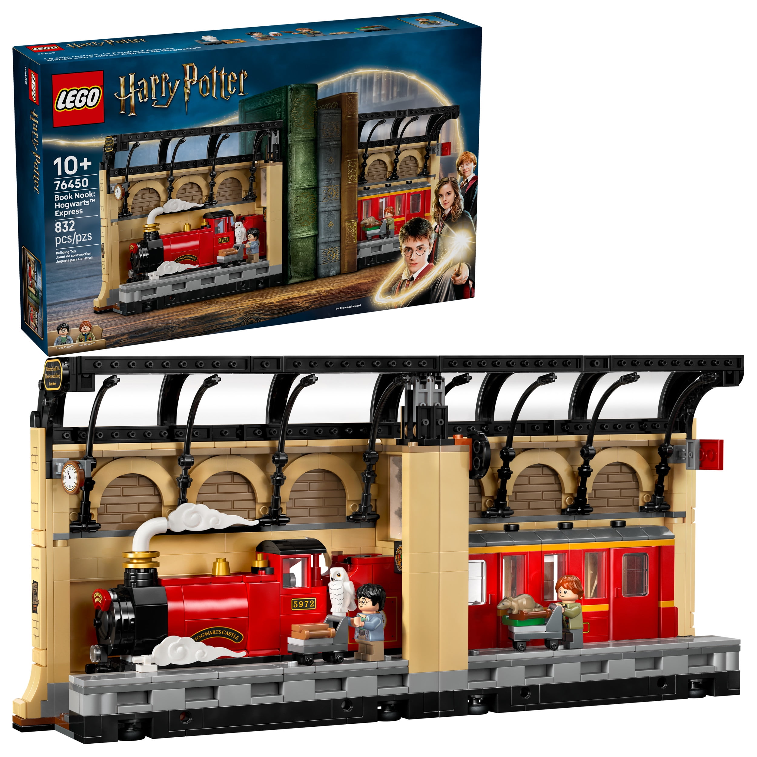 LEGO Harry Potter Book Nook: Hogwarts Express Building Set - Bedroom ...