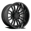 Fuel 1PC Aluminum Rim D560 VAPOR 22X10in Matte Black Finish ...
