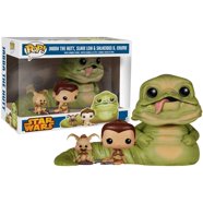 Pop Star Wars Rancor with Luke and Slave Oola Vinyl Figure 3-Pack ...