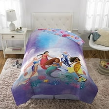 Disney Princess Mulan Twin Bed in a Bag, Comforter Sheet Set with Bonus ...