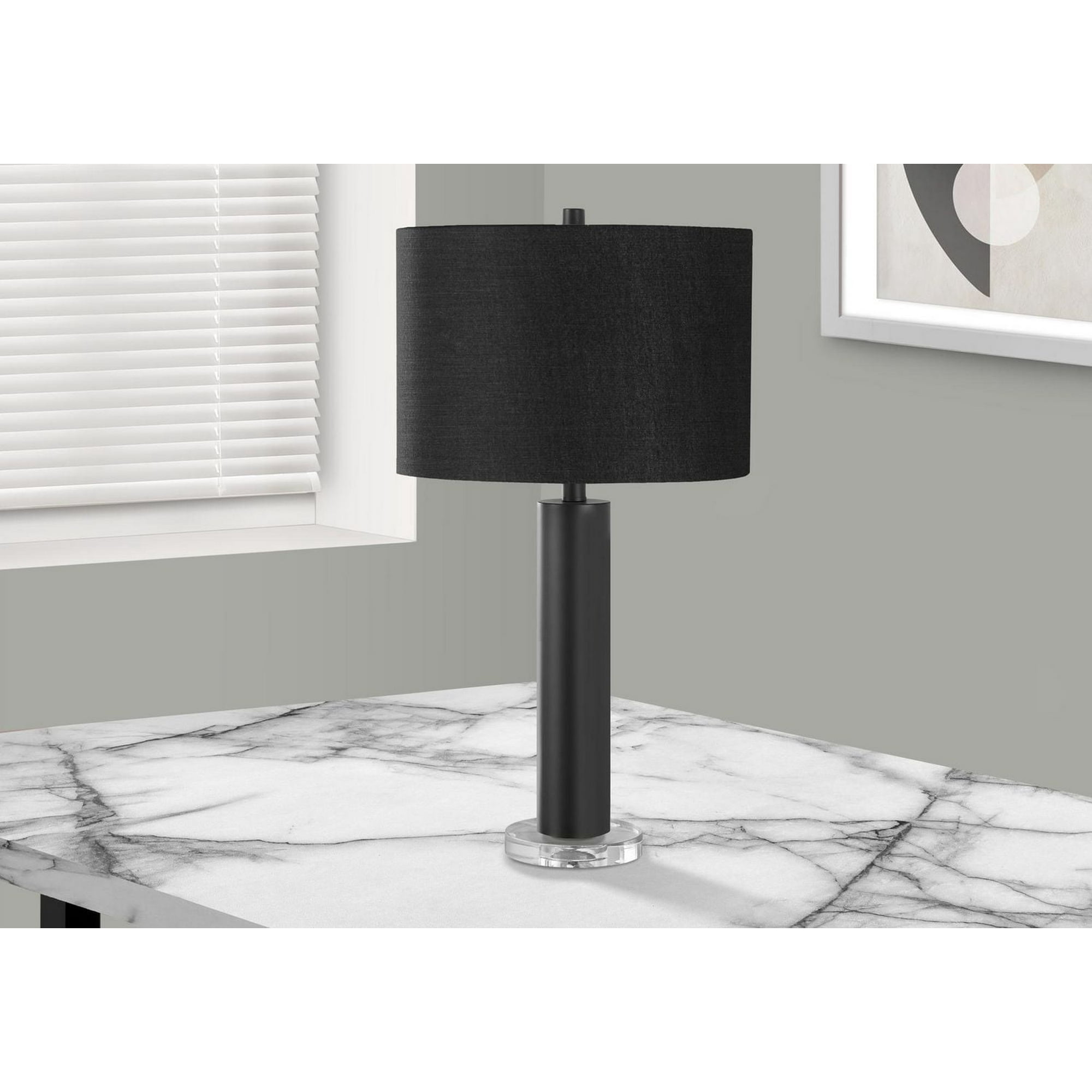 Click here for Monarch Specialties Lighting  28H  Table Lamp  Bla... prices