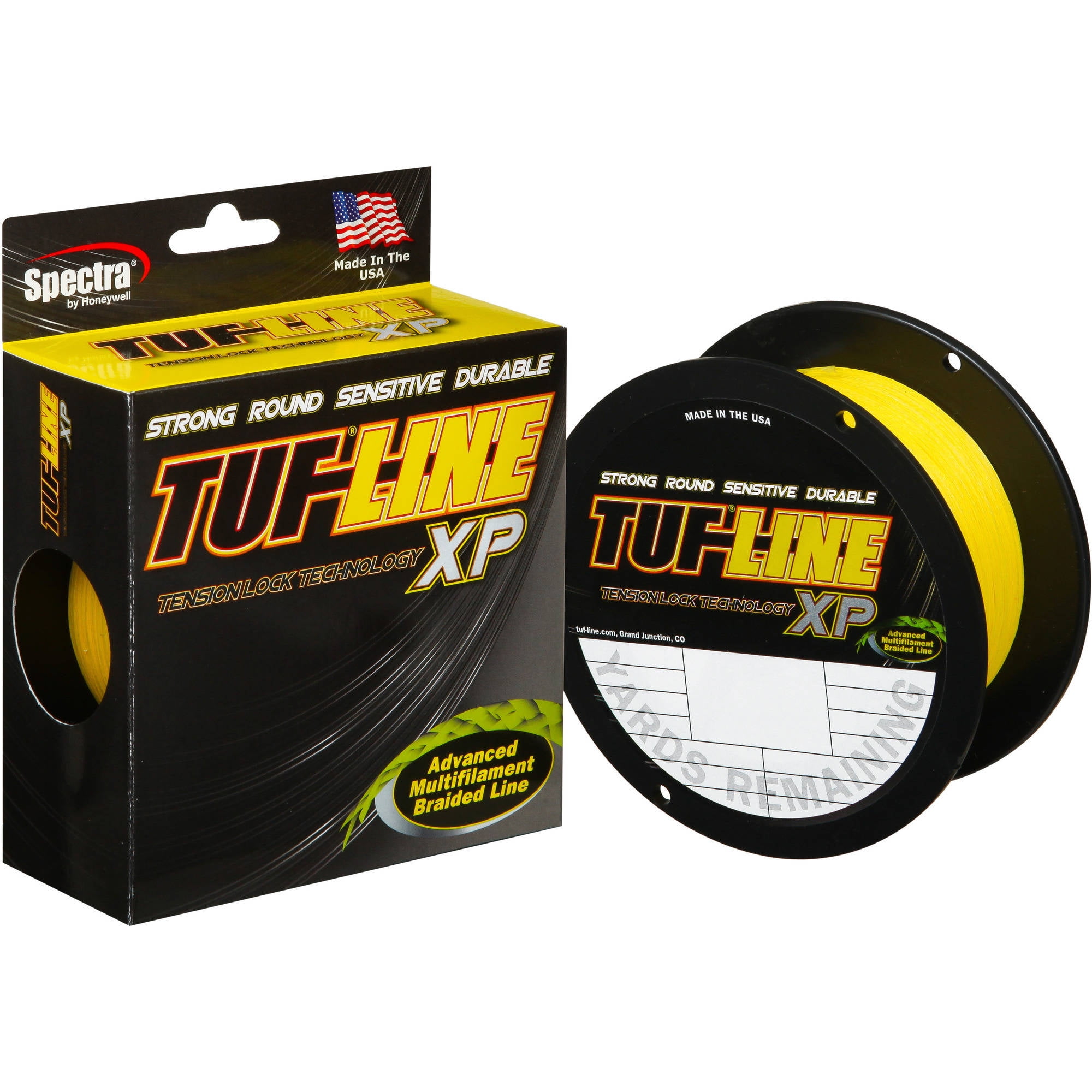 Tuf-Line XP Fishing Line, High Visibility Yellow - Walmart.com