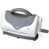 Sizzix Texture Boutique Embossing Machine Gray & White - Walmart.com