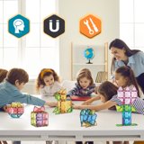PicassoTiles 80pc Magnetic Building Blocks Set, Play Toys for Kids 3 ...