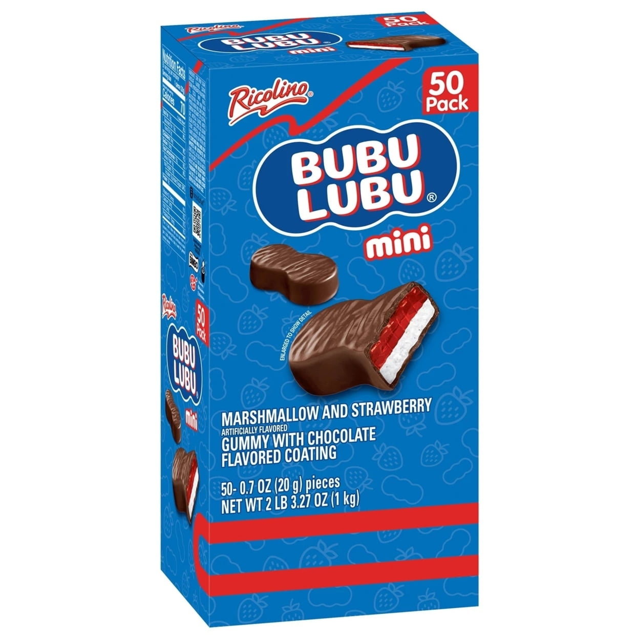Ricolino Mini Bubulubu, 0.7 Ounce (50 Count) - Walmart.com
