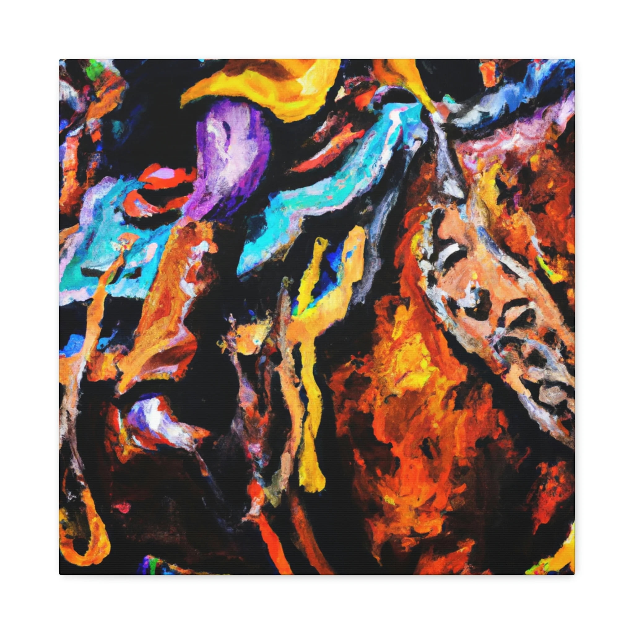 Saddle of Splendor - Canvas - Walmart.com