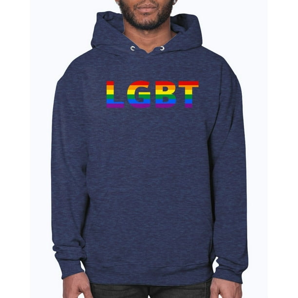 Wedding Goodies Rainbow Lgbt Lettering Lgbtq Hoodie Walmart