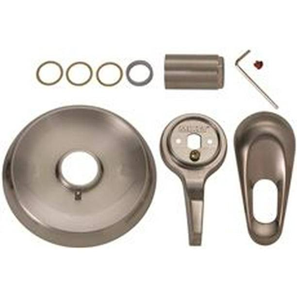 Mixet Faucet Trim Kit Single Loop Handle Brushed Nickel - Walmart.com