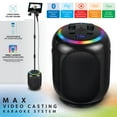 Singing Machine Sing Cast Max Stand-Alone Karaoke Machine, Stand, & LED ...