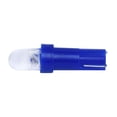 10x Blue LED Bulb T5 12V for Dashboard Meter bulb lamp light car lights ...