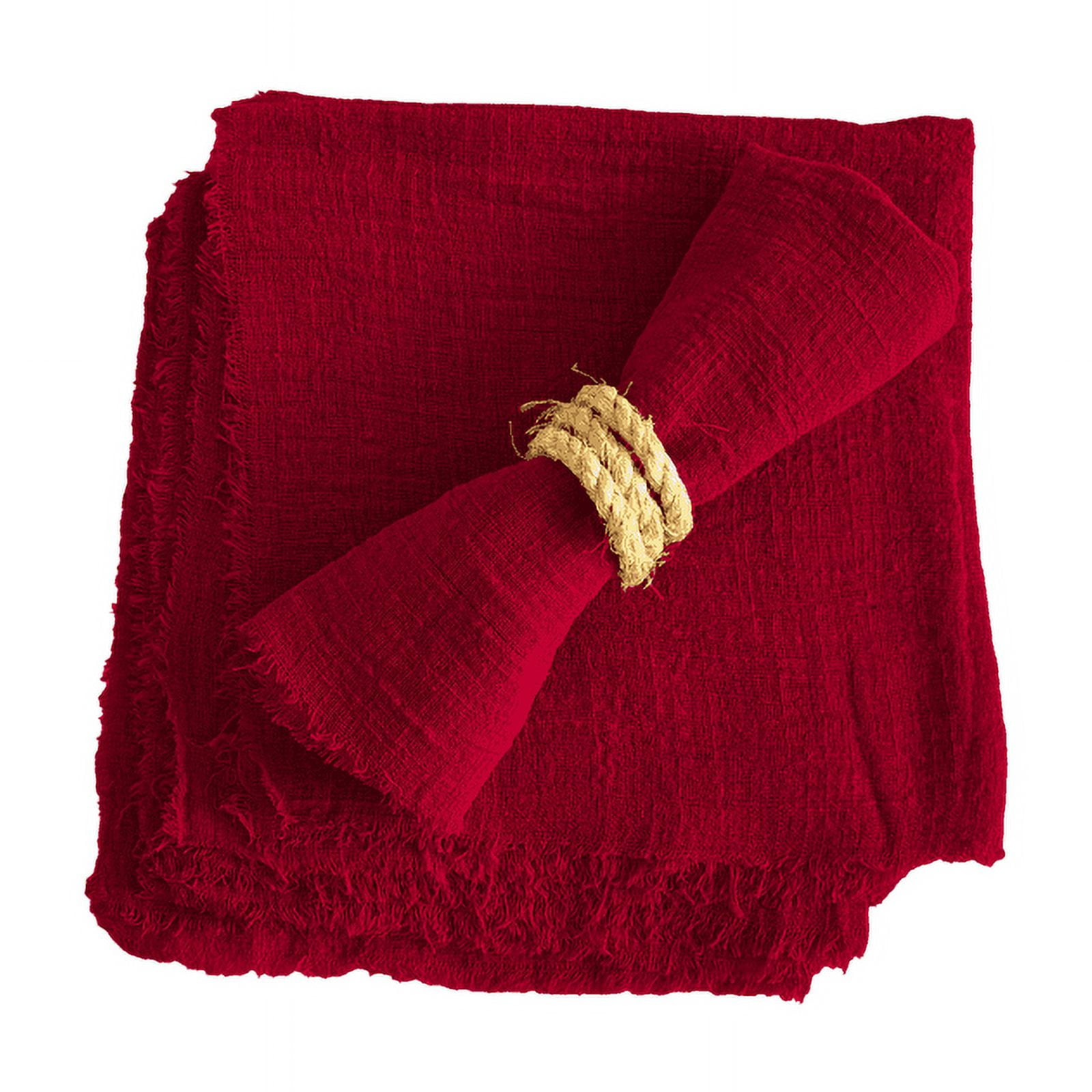 8 Pack de servilletas de tela individual para mesa, de lino 100% ...