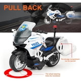BTEPSGA Toy Motorcycle - Alloy Motorcycle Toy with Sound and Music,1:10 ...